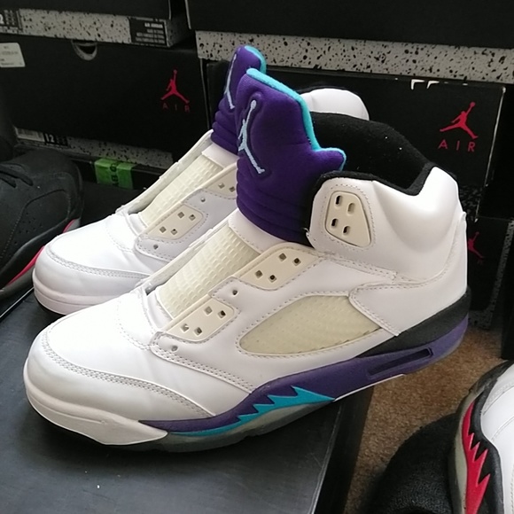 Jordan | Shoes | 23 Jordan Grape 5s Size 10 | Poshmark